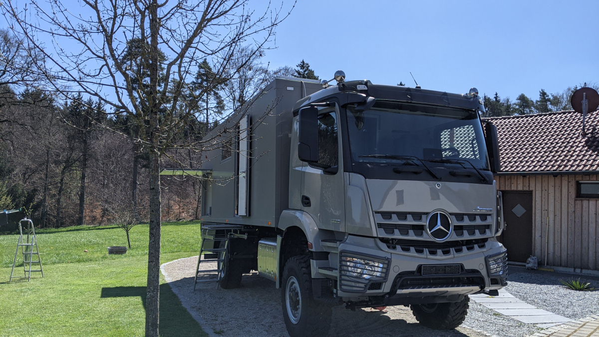 Arocs A1835 4x4, Feivel